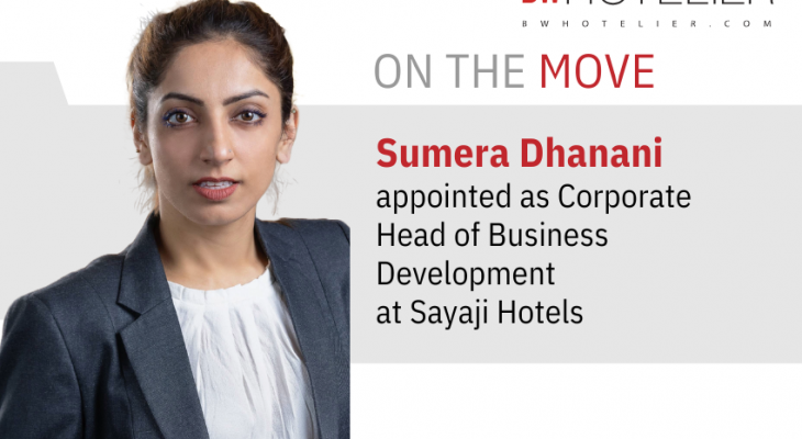 Sayaji Hotels appoints Sumera Dhanani as Corporate Head of Business Development - BW Hotelier